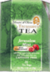 Jerusalem Mint with Pomegranate Tea by Mount of Olives Treasures Tea ...