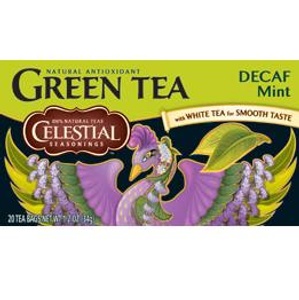 Mint Green Tea (Decaf) Tea by Celestial Seasonings — Steepster