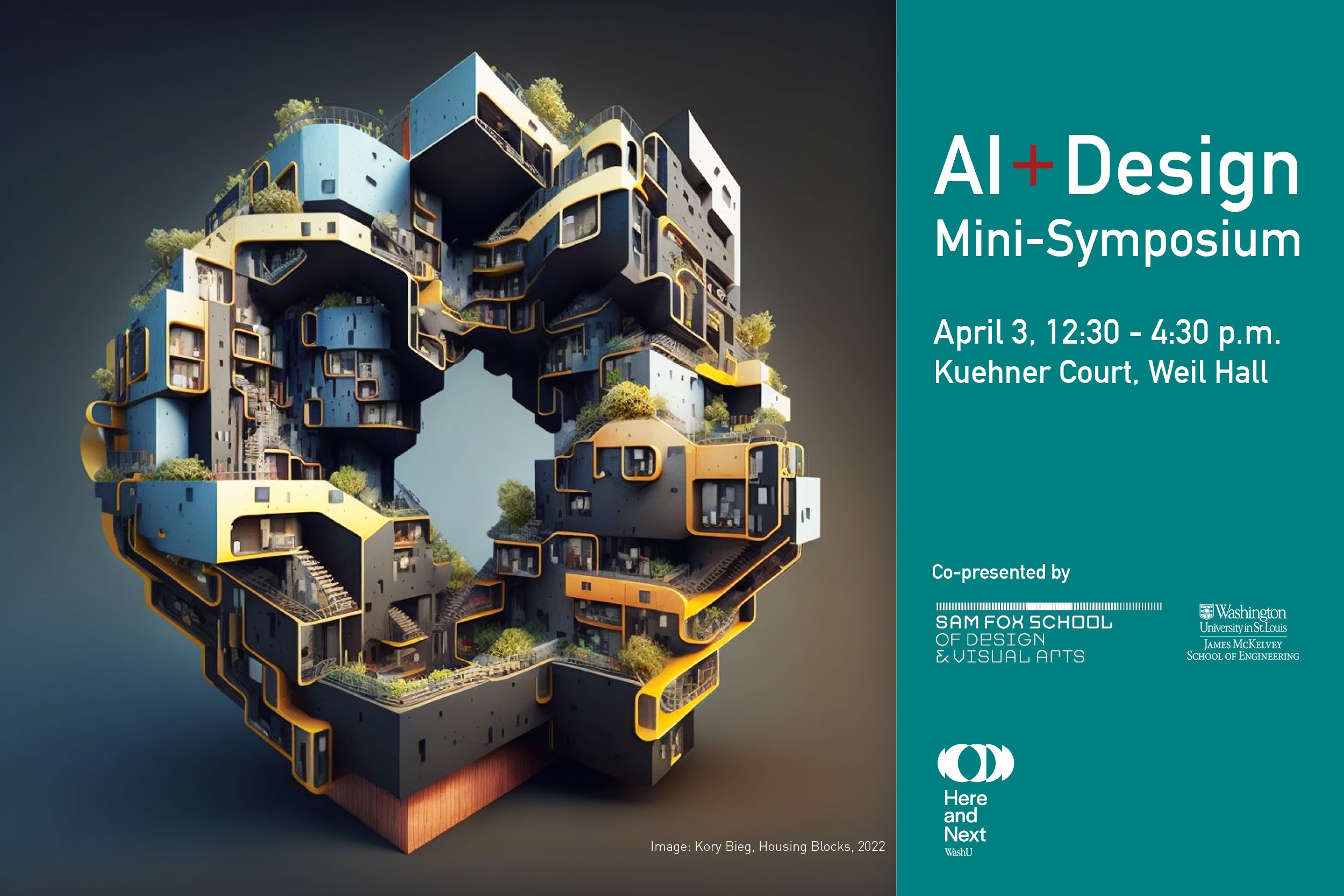 AI + Design mini-symposium April 3 - Sam Fox School of Design & Visual ...