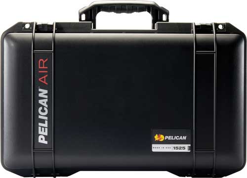 PELICAN 1525 RANGE AIR CASE BLACK ID 20.5"X11.31"X6.75" | Target ...