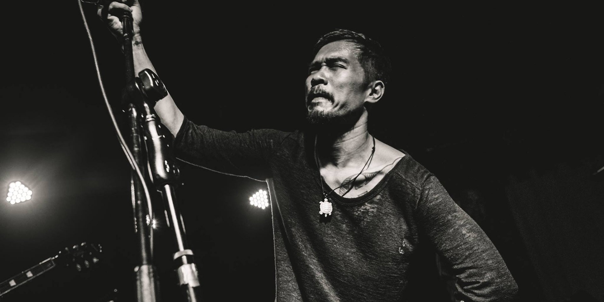 Marc Abaya talks writing solo debut 'Red Bleeds to Blue,' working with