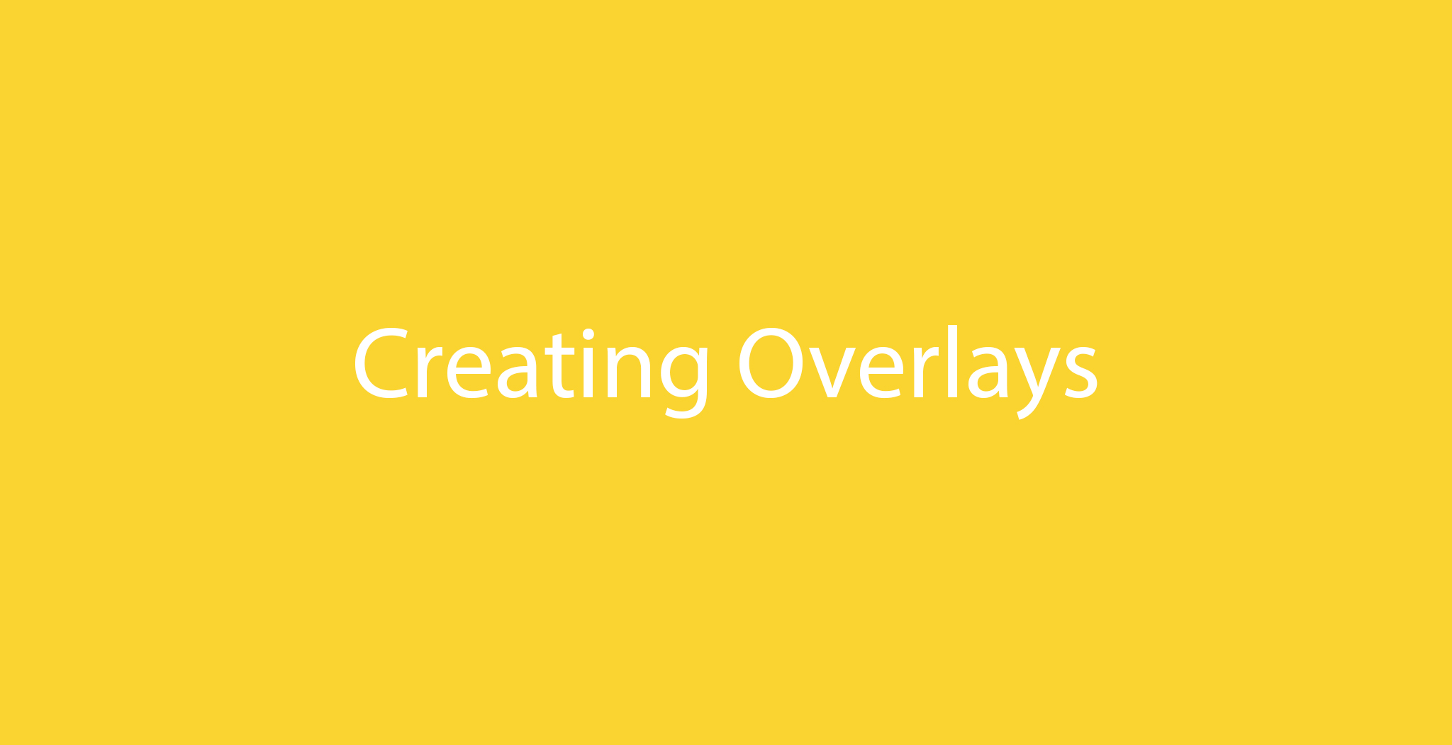 Creating Overlays With Html And Css And Javascript Coding Faculty