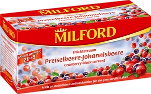Fruit Dream Cranberry/Black currant Tea by Milford — Steepster