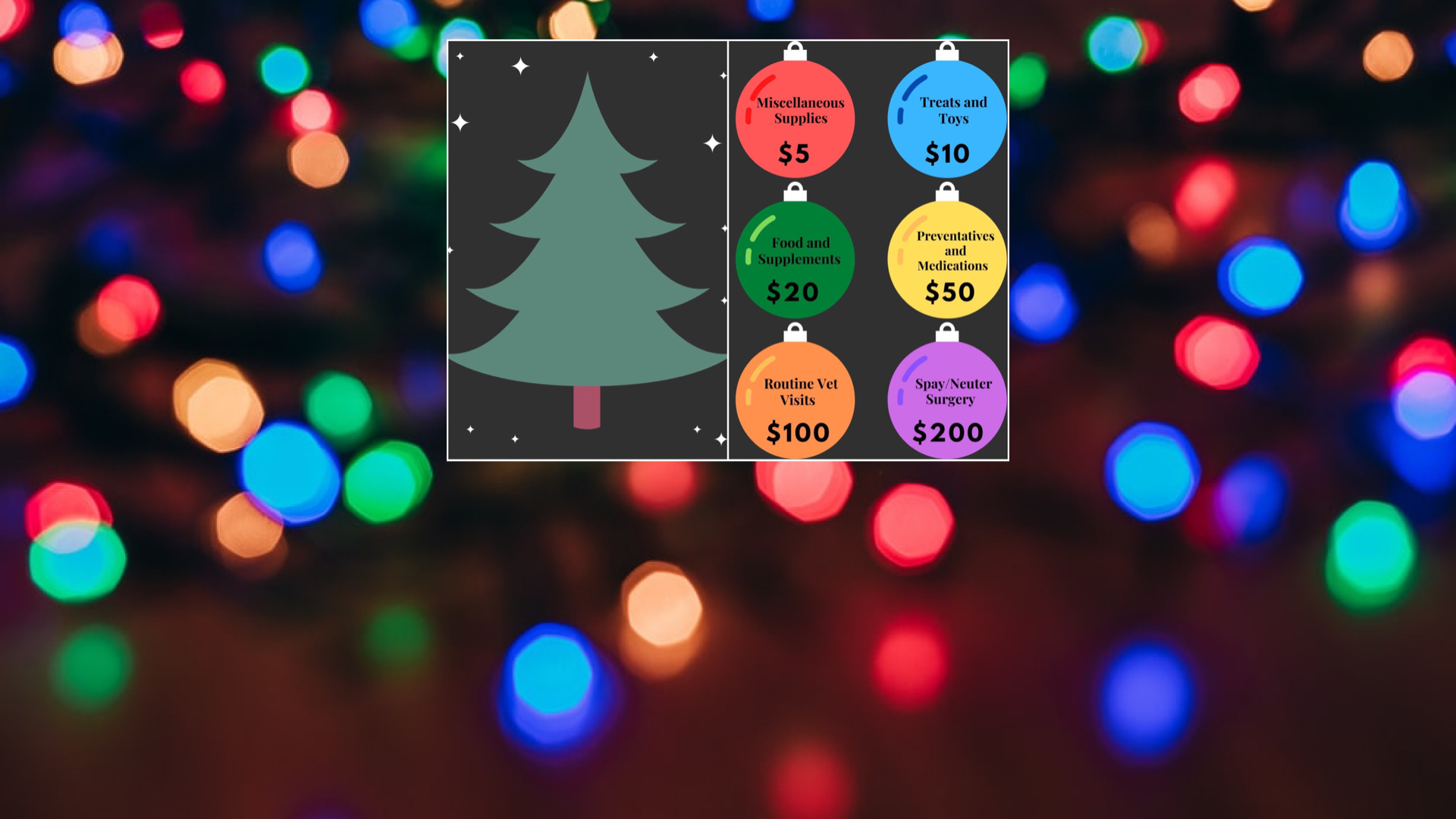 Virtual Giving Tree For Homeless Dogs | METTA Rescue Family, Inc ...