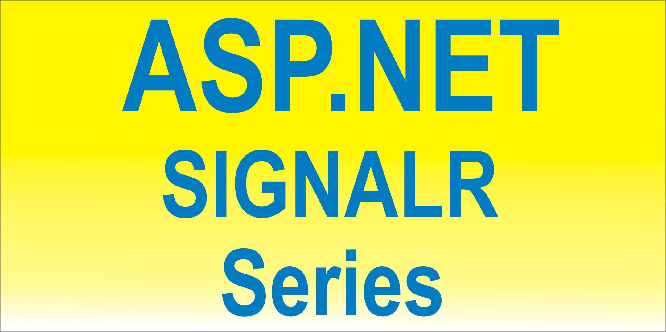 ASP.NET SignalR Q & A Videos | www.questpond.com ASP.NET SignalR Q & A Videos | www.questpond.com