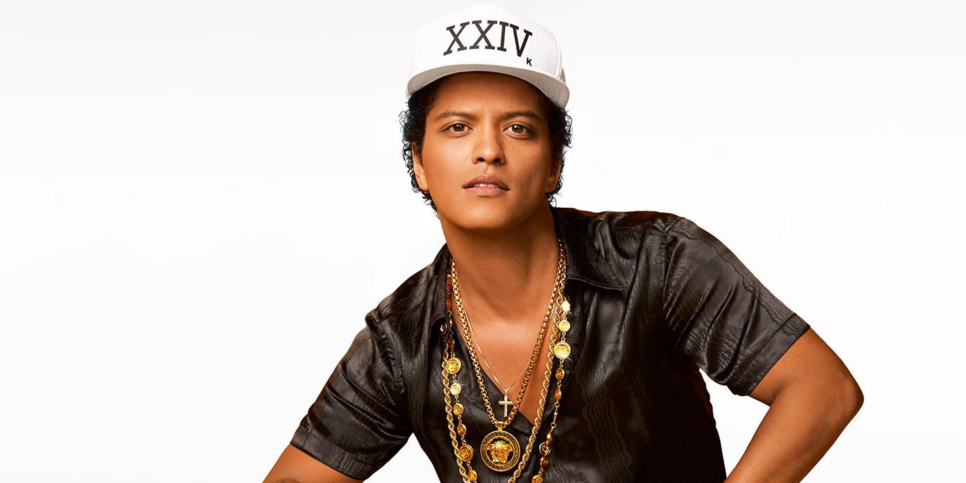 Bruno Mars official 24K Magic World Tour merch and prices have been