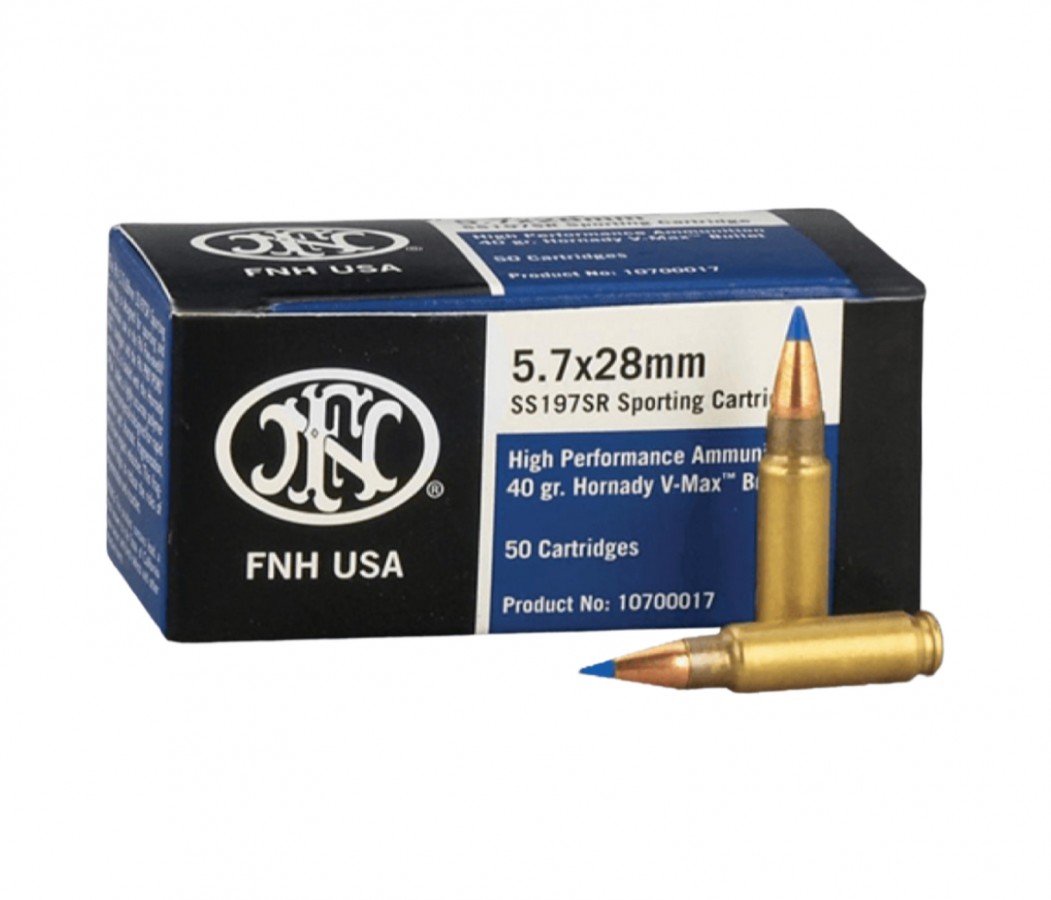 5.7 x 28 FN Blue Tip 40gr (SS197SR) - 50 Round Box - | FlipAmmo ...
