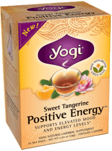 Sweet Tangerine Positive Energy Tea by Yogi Tea — Steepster