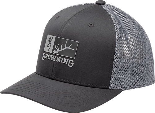 BROWNING CAP ELK RIDGE 110MESH BACK REC PATCH BLACK/GRAY | Vengeance ...