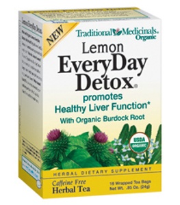 Lemon Everyday Detox Tea Tea by Traditional Medicinals — Steepster