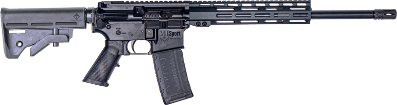 ATI MIL-SPORT AR-15 .223 WYLDE 1:8 16" 10" M-LOK 30RD MAG BLK | Olympia ...