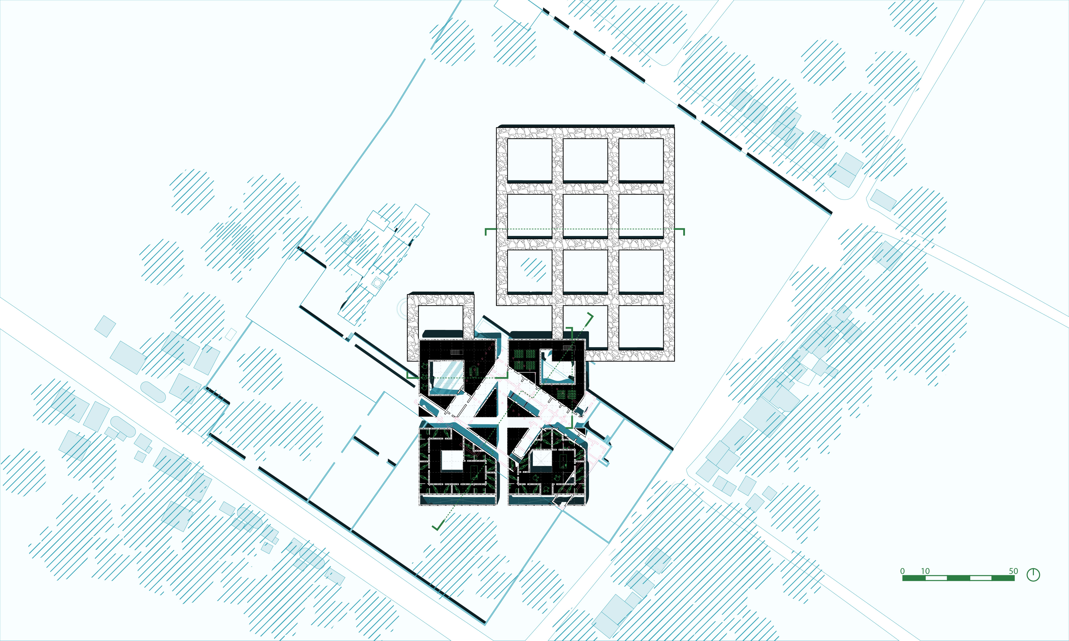 Plan Drawing - Columbia GSAPP