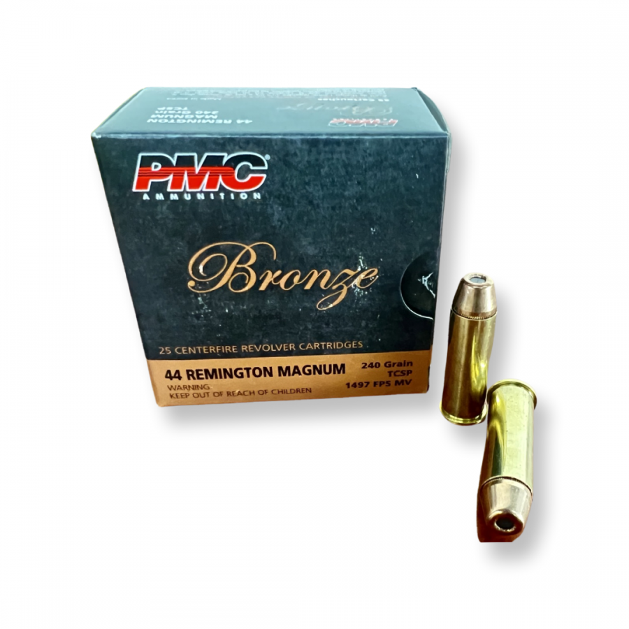 44 Magnum PMC 240 Grain TCSP "44D" 1497FPS - 25 Round Box - $11.99 flat ...