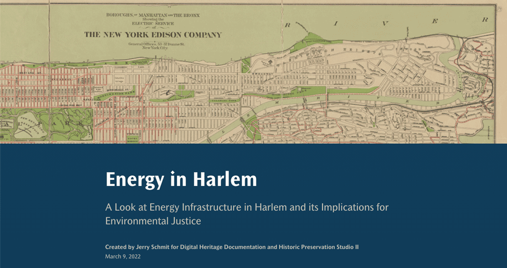 Energy in Harlem - Columbia GSAPP