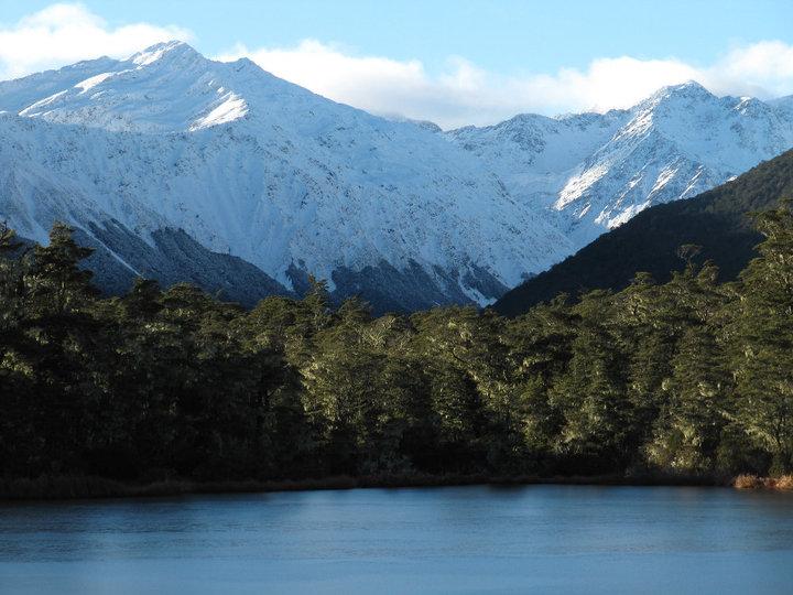 Through Lewis Pass, New Zealand
