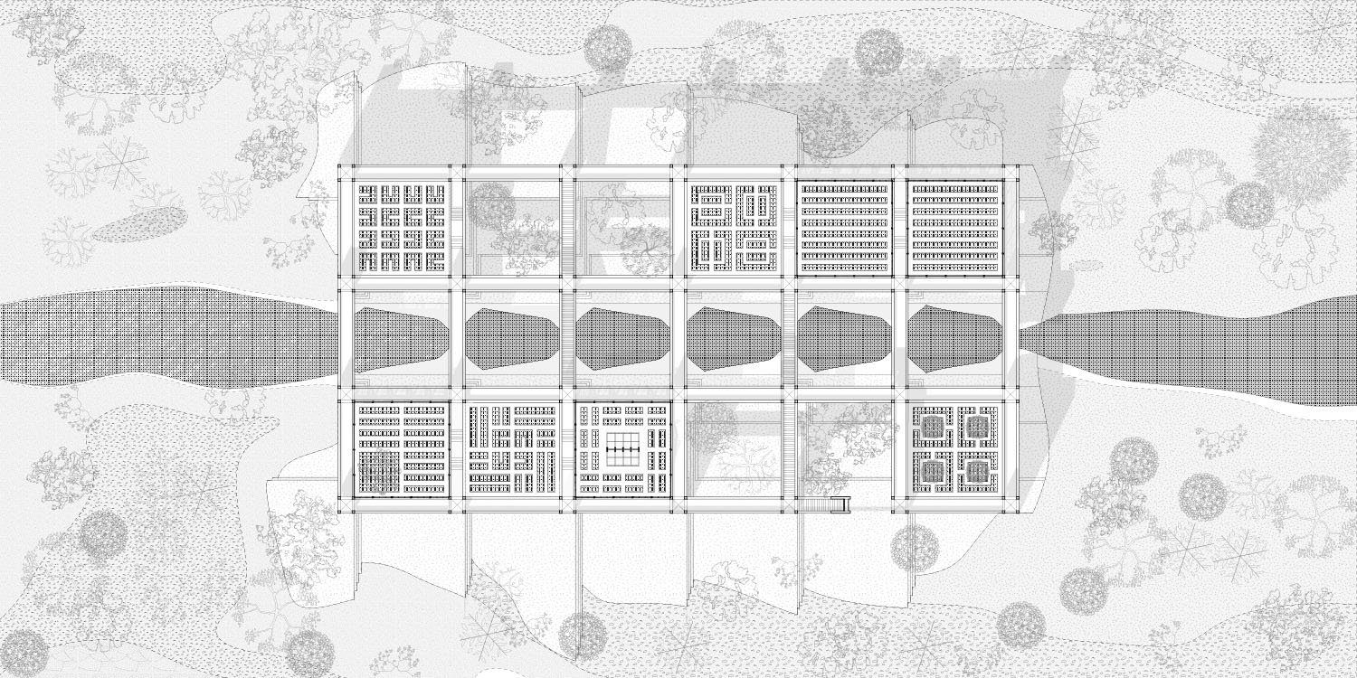 Plan Drawing - Columbia GSAPP