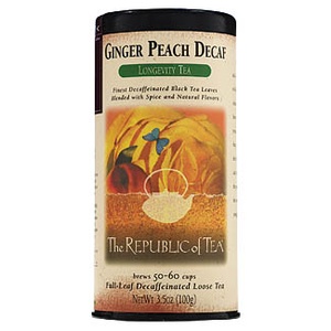 Ginger Peach Decaf Tea by The Republic of Tea — Steepster