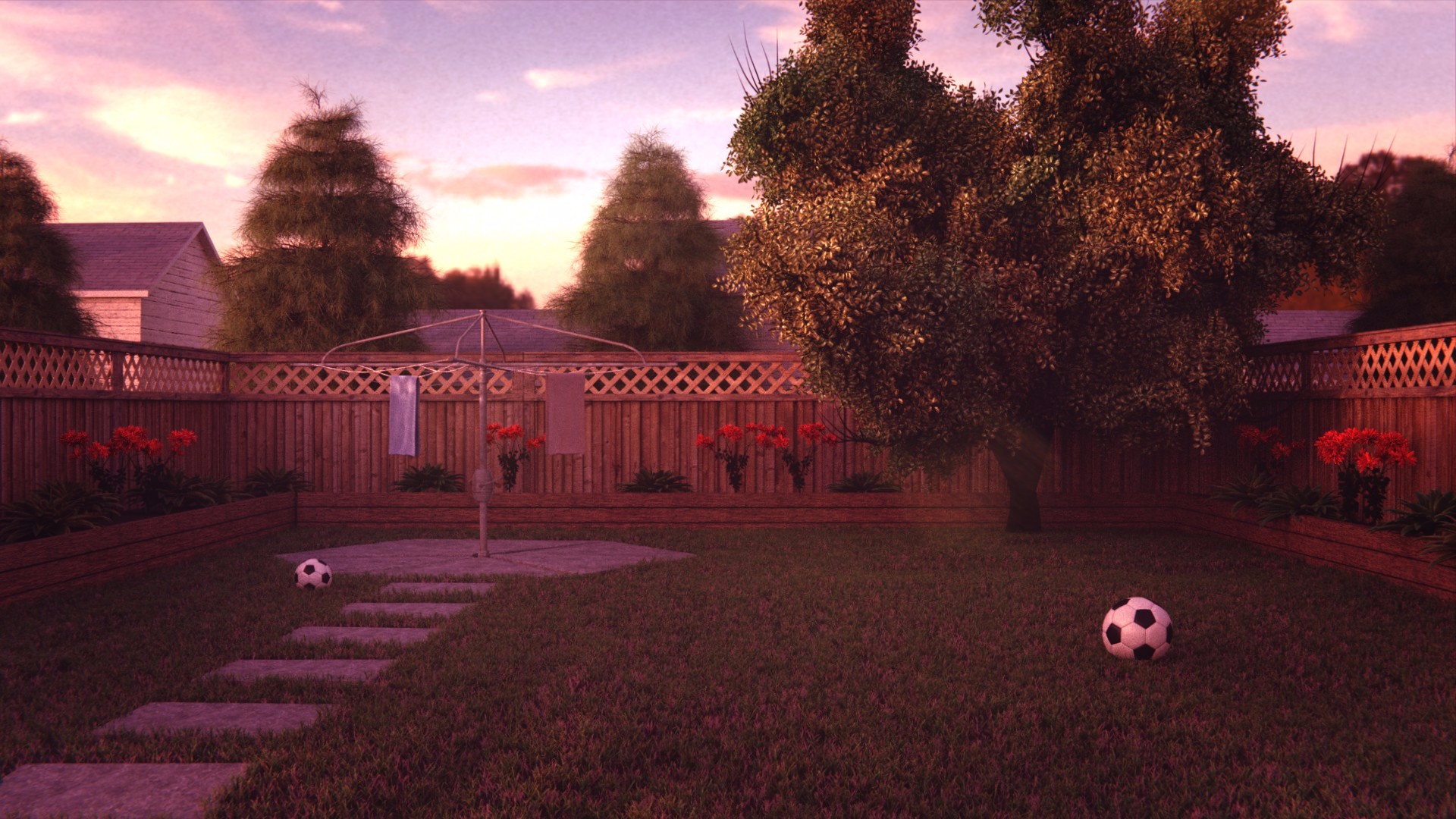 Creating a Realistic 3D Backyard | Thilakanathan Studios Creating a Realistic 3D Backyard | Thilakanathan Studios