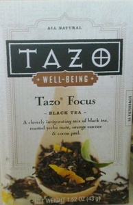 Focus Tea by Tazo — Steepster