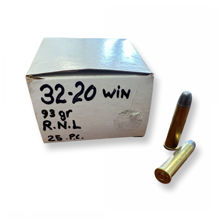 32-20 WIN - Remanufactured 93 Grain Round Nose Lead - 25 Round Box ...