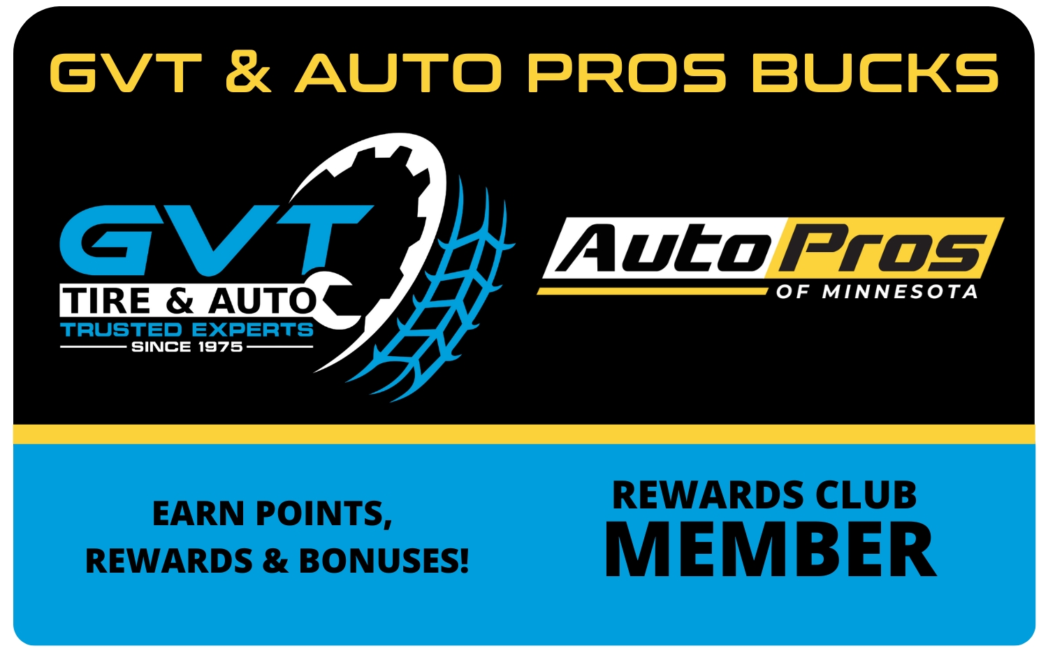 GVT & Auto Pros Rewards