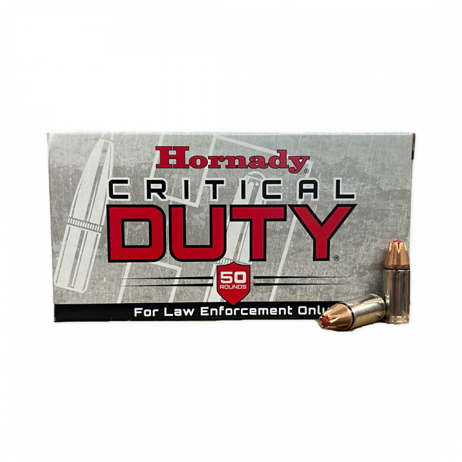 9MM Hornady Critical Duty 135 Grain FlexLock - Law Enforcement Version ...
