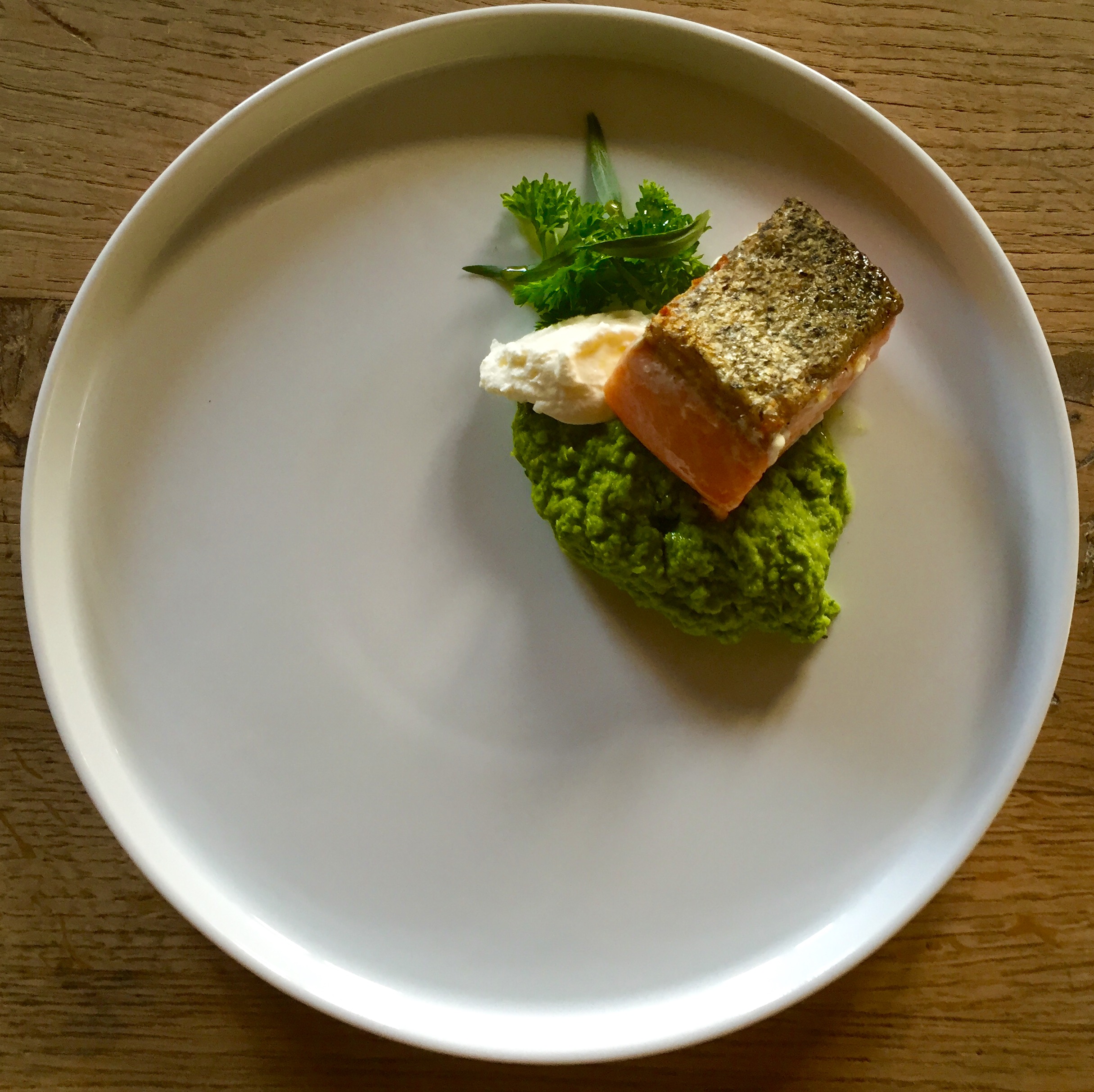 Salmon With Green Pea Mash | Sous Vide Recipe | ChefSteps