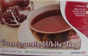 Pomegranate White Tea Tea by Safeway — Steepster