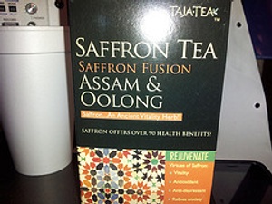 Saffron Tea (Saffron Fusion) Assam & Oolong Tea by Taja Tea — Steepster