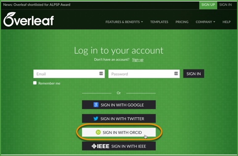 Now available! Link your ORCID iD to your Overleaf account. - Overleaf Blog
